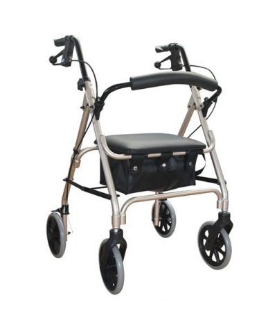 Days 105 Aluminium 8inch Seat Walker with Loop Brake - Mobility Caring