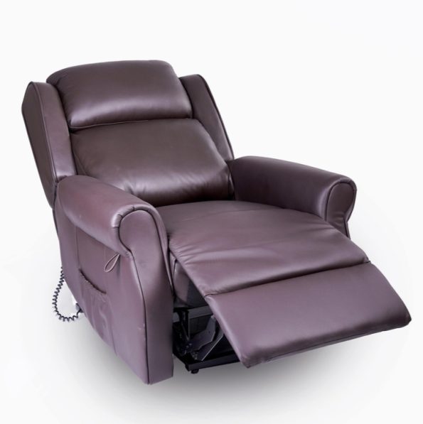 Lift chairs- quad motor leather lift chair for sale at Mobility Caring
