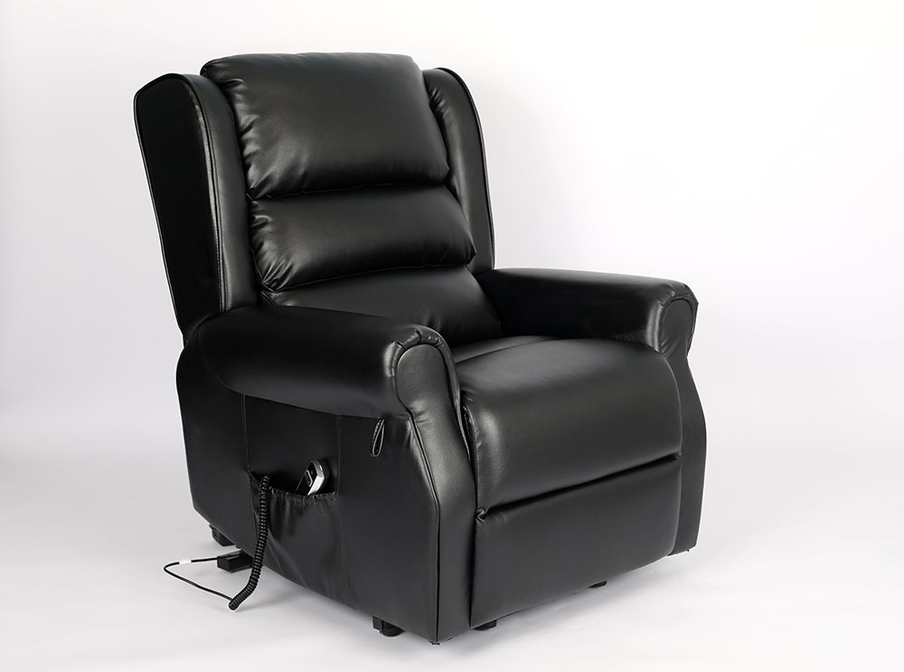 Lift chairs- quad motor leather lift chair for sale at Mobility Caring